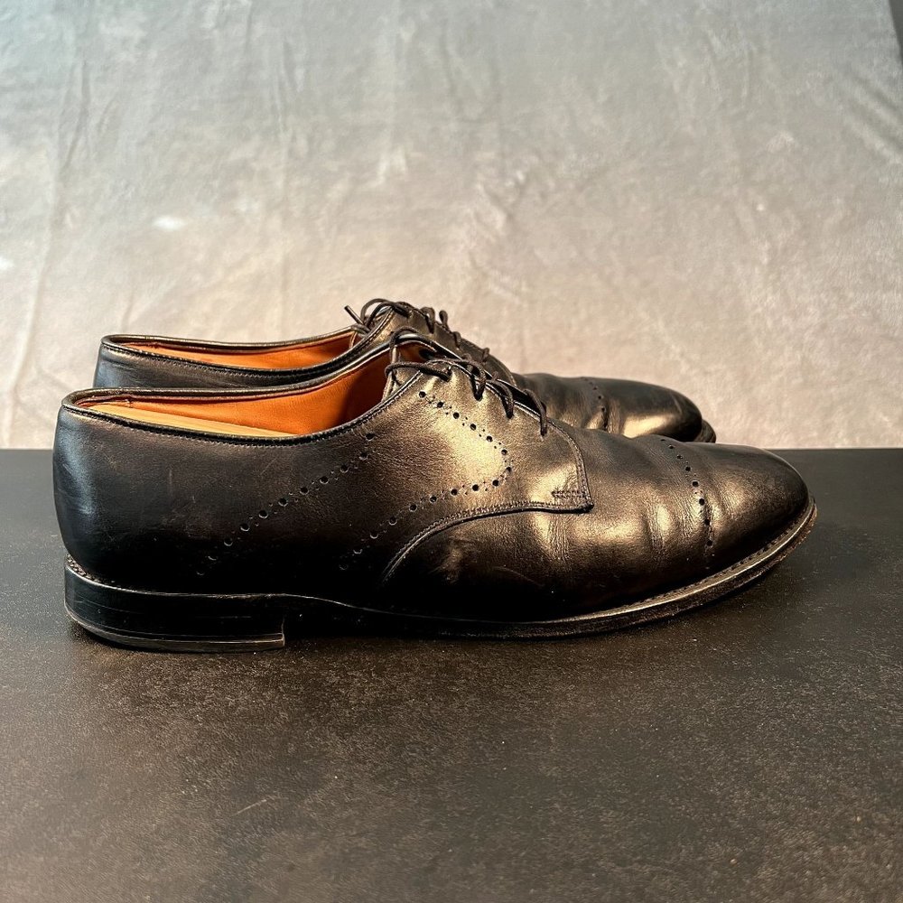 Allen Edmond Troy Oxford Dress Shoes Men's 12 D Black… - Gem